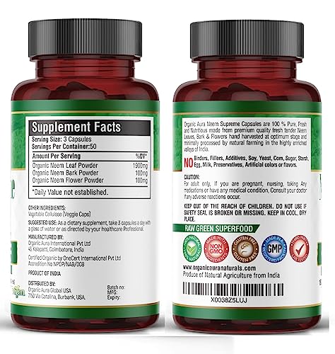 vegan neem capsules for wellness