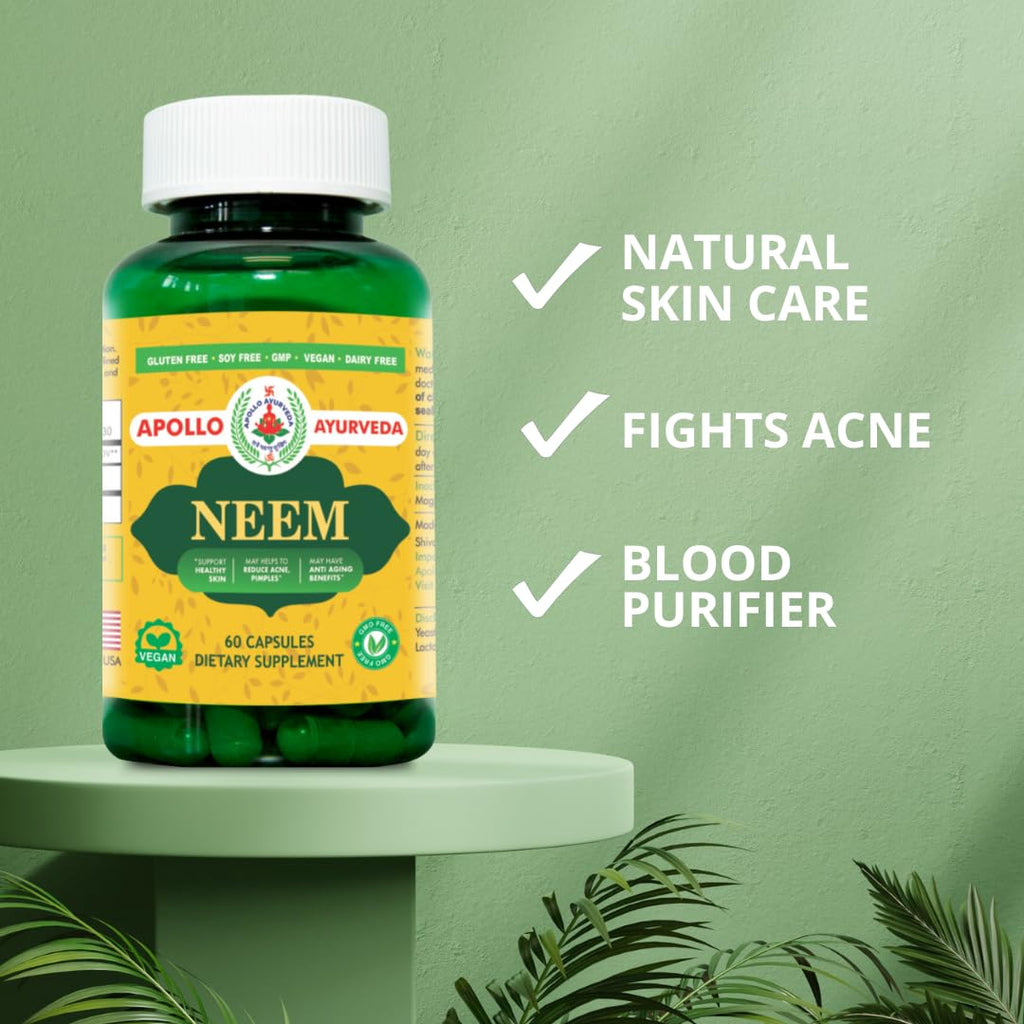 Vegan neem supplements made in Canada
