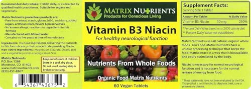 Vegan Niacin for energy support