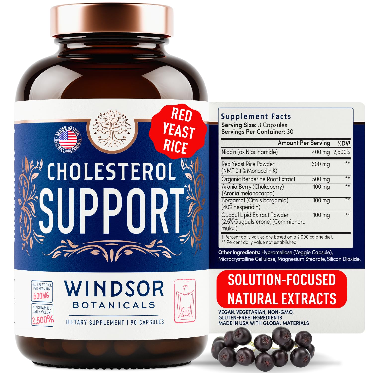 vegan non-GMO cholesterol supplements