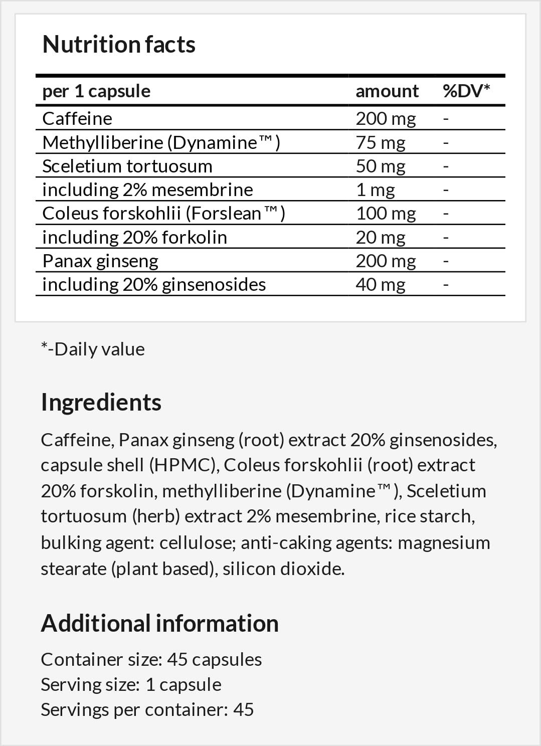 vegan nootropic capsules for focus