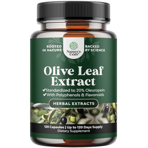 vegan olive leaf antioxidant capsules