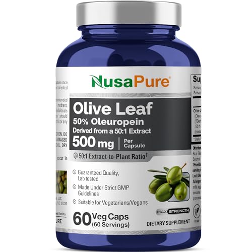 vegan olive leaf supplement benefits