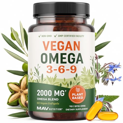 Vegan Omega 3-6-9 softgels