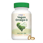 Vegan omega 3 algae oil softgels