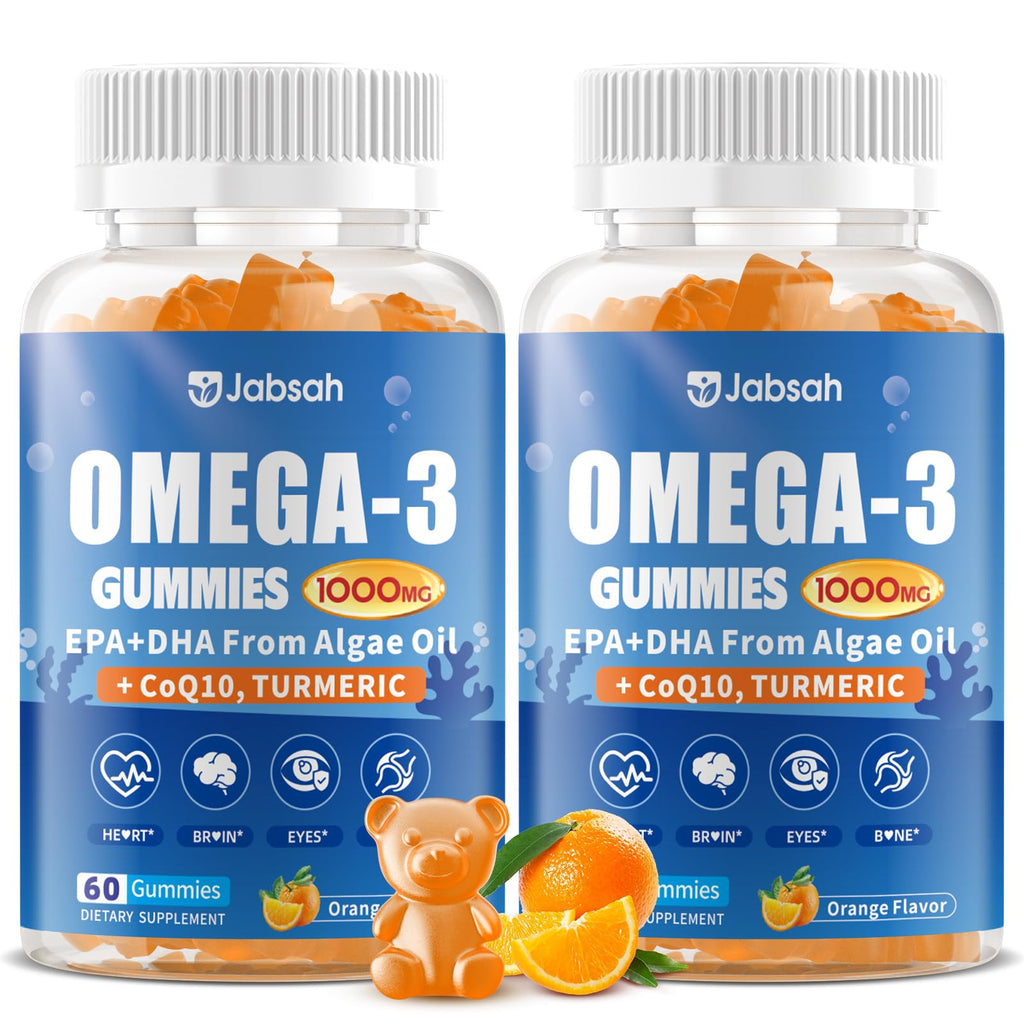 Vegan Omega-3 gummies for heart health