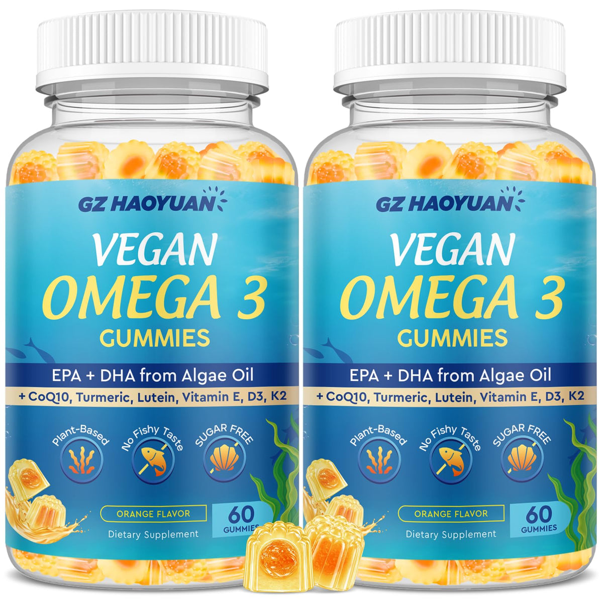 Vegan Omega 3 gummies for heart health