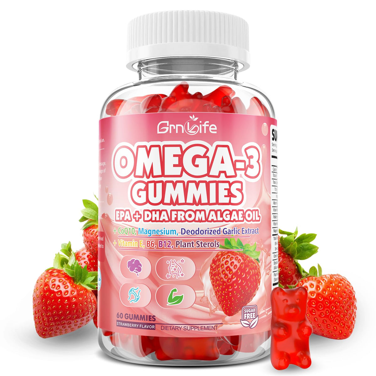 vegan omega 3 gummies for heart health