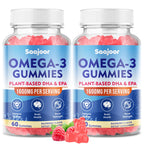 Vegan Omega-3 gummies for heart health