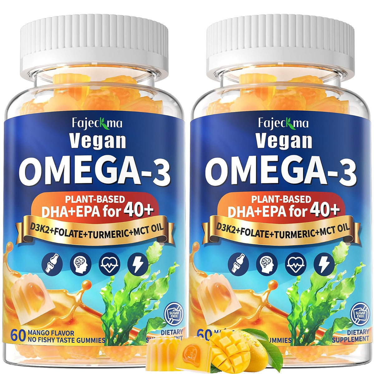 Vegan Omega 3 gummies for heart health