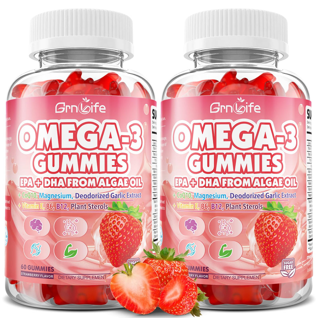 Vegan Omega 3 gummies for heart health