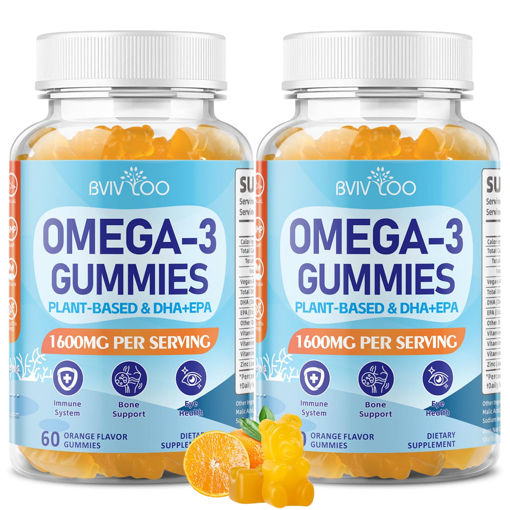 Vegan Omega-3 gummies for heart health