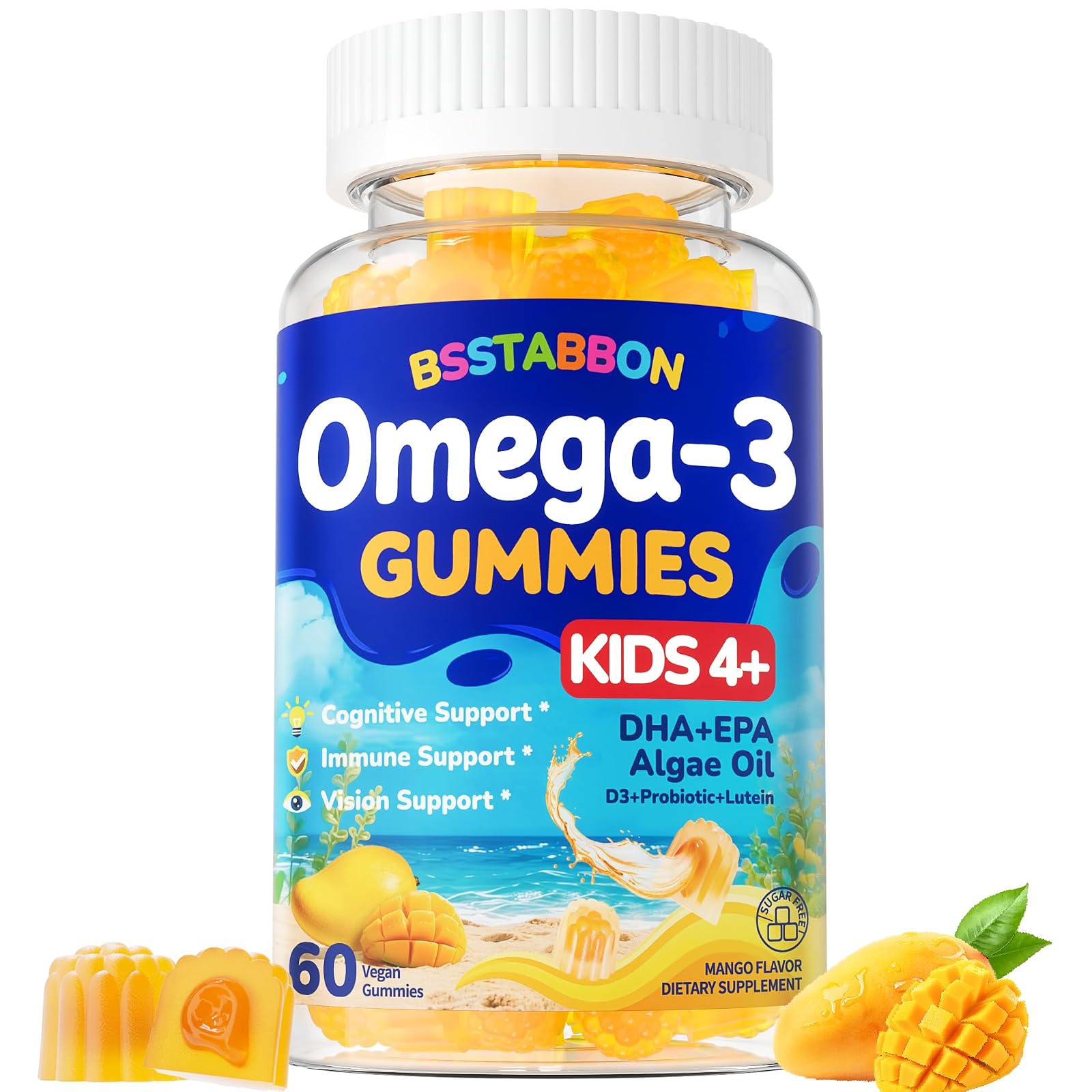 Vegan Omega 3 gummies for kids