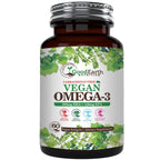 Vegan Omega 3 softgels for heart health