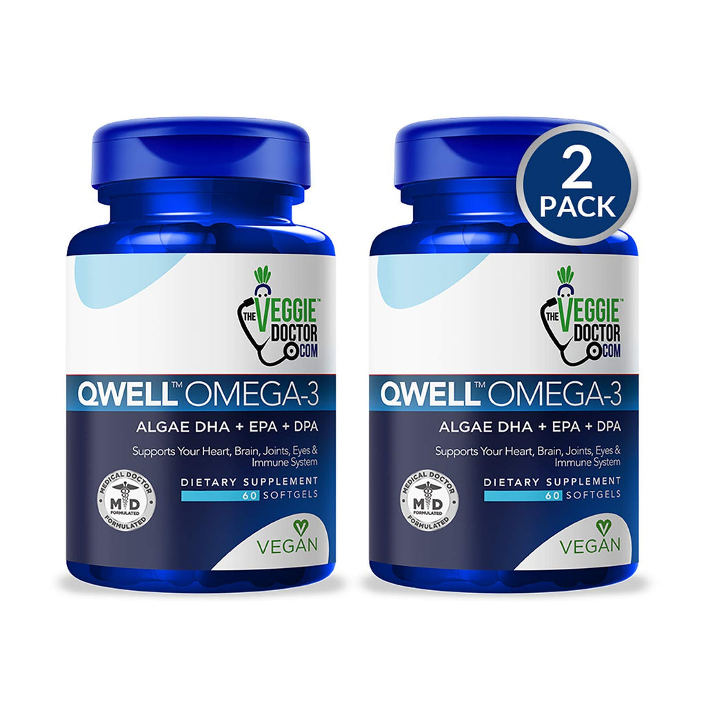 Vegan Omega 3 supplement capsules