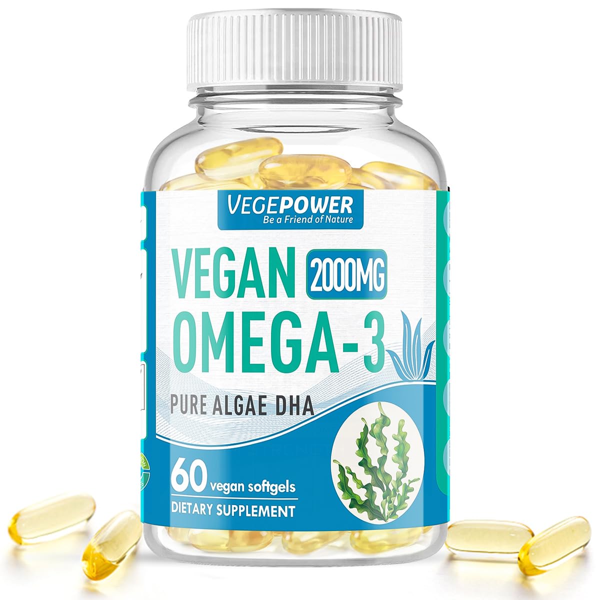 Vegan Omega 3 supplement for heart health