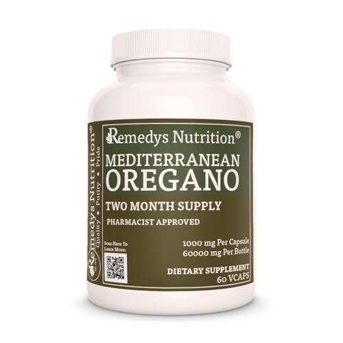 vegan oregano capsules for health