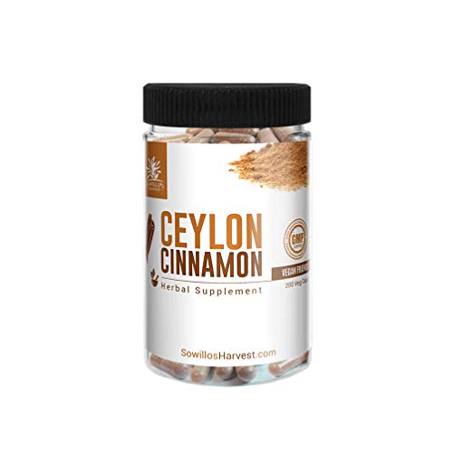 Vegan organic cinnamon supplements