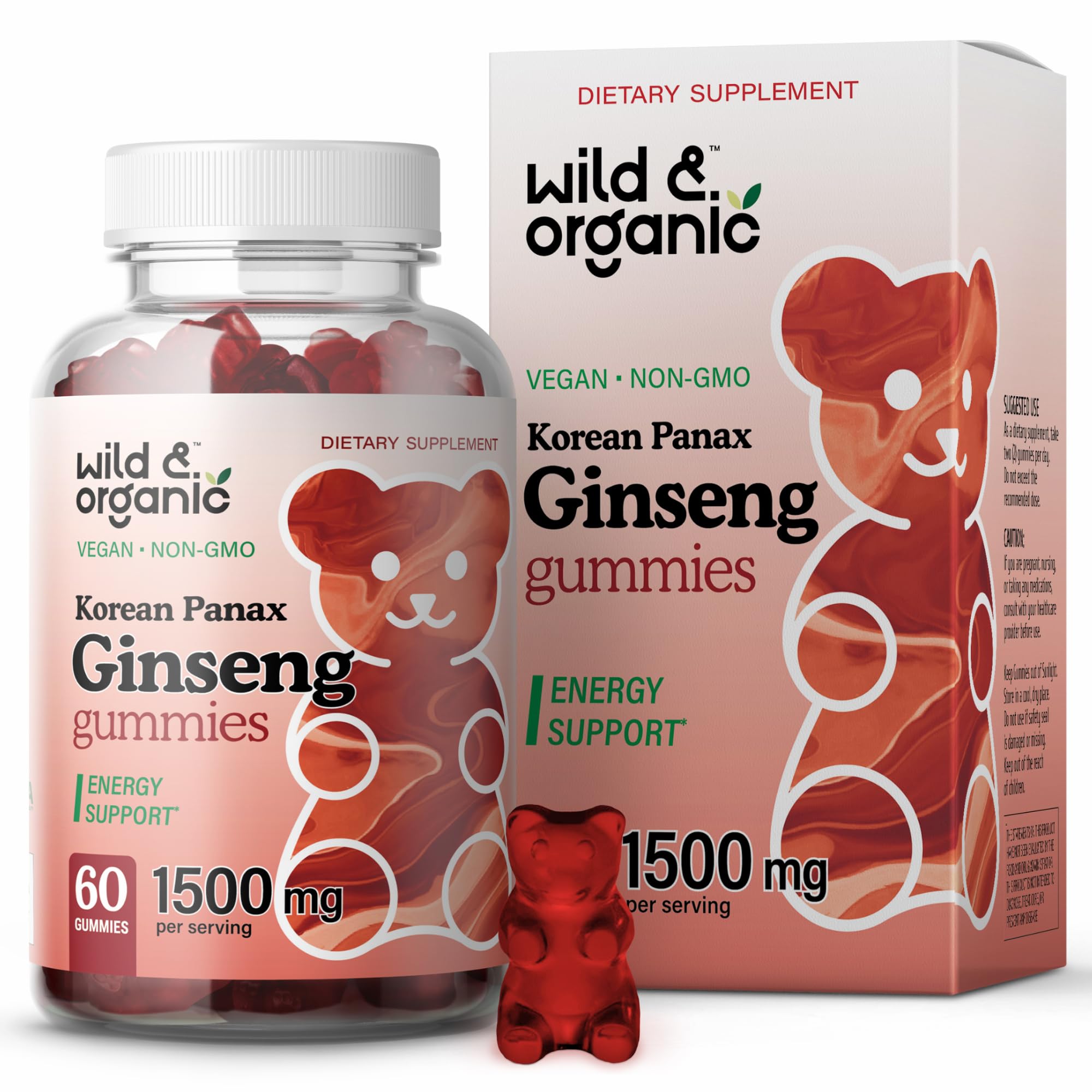 vegan panax ginseng gummies