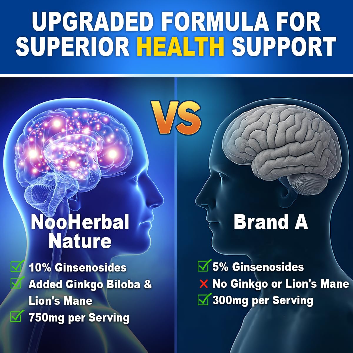 vegan panax ginseng supplement
