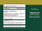 vegan papaya leaf extract supplement