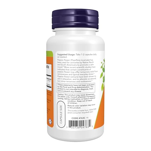 vegan Passion Flower supplement benefits