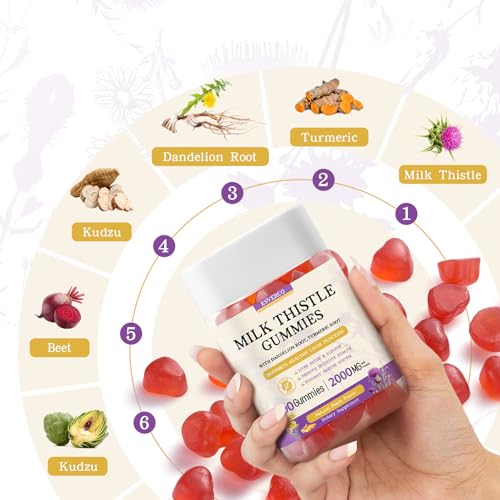 vegan peach flavour milk thistle