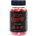 vegan peach iron gummies