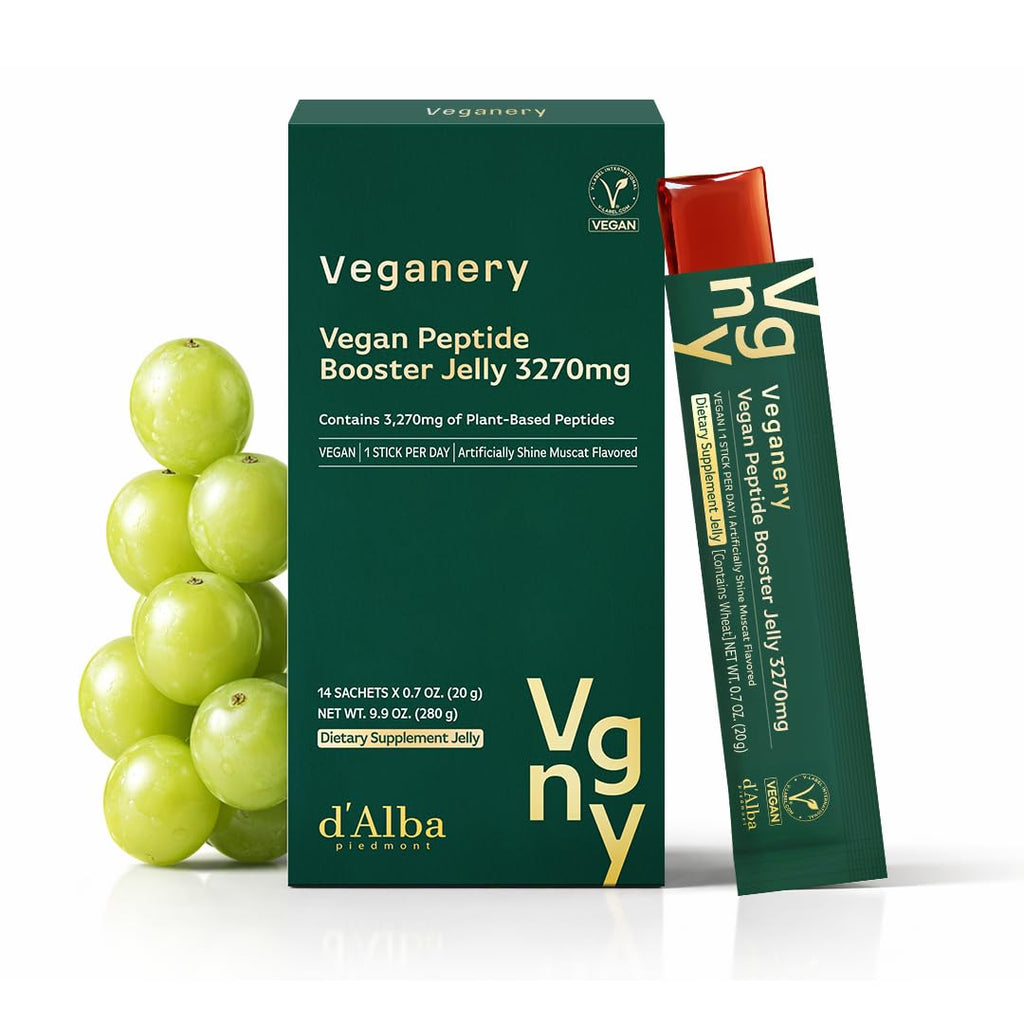 Vegan peptide booster jelly sachets