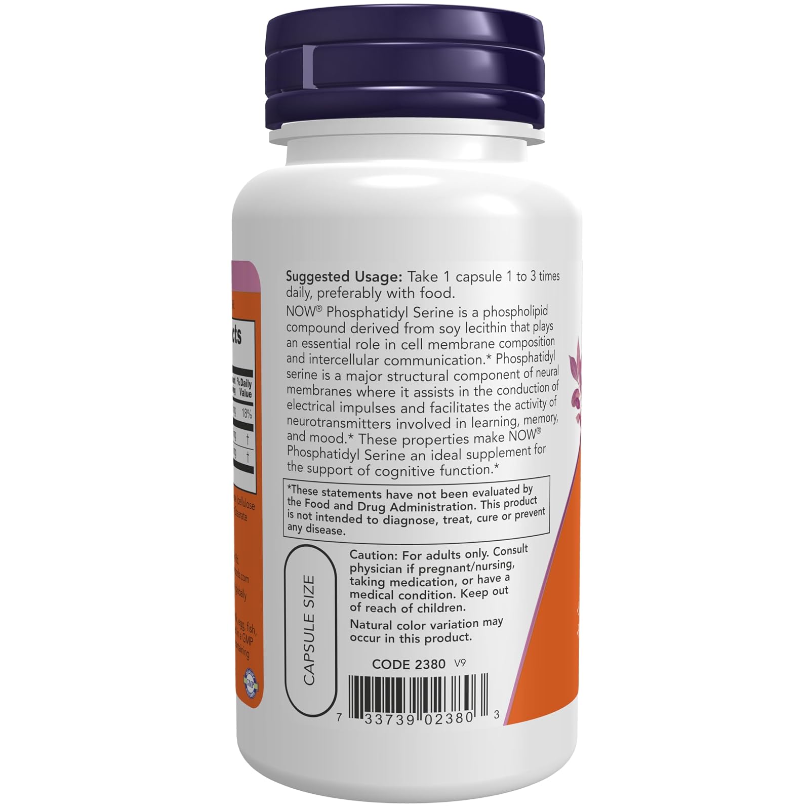 vegan Phosphatidyl Serine supplement