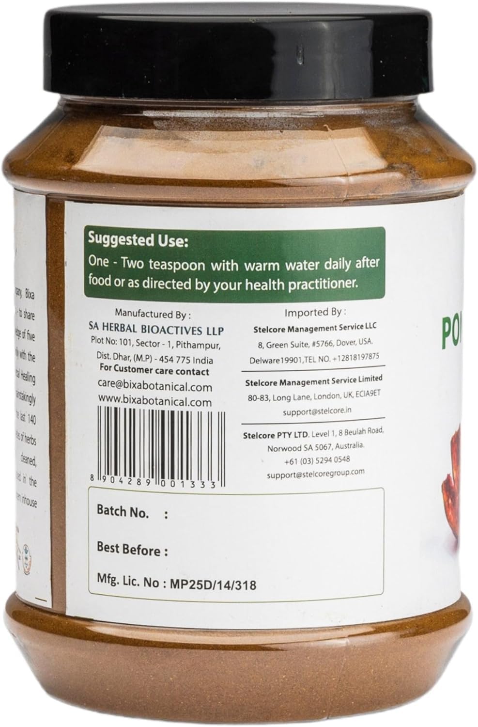 vegan pomegranate peel powder for DIY beauty