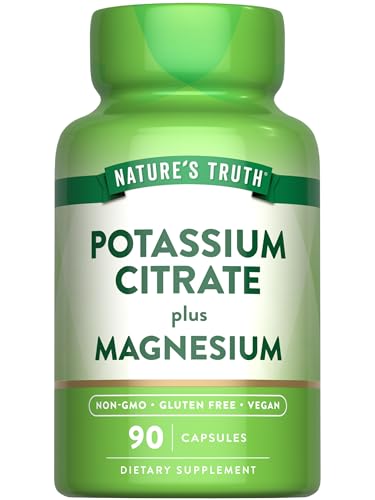 Vegan potassium capsules for health