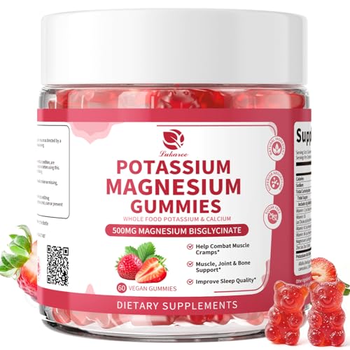 vegan potassium gummies for muscle relief