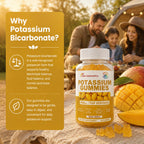 Vegan potassium gummies for wellness