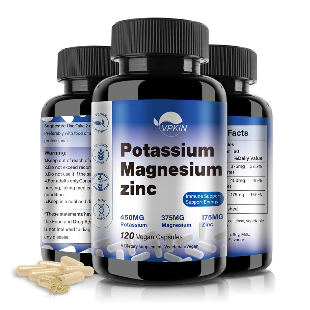 vegan potassium supplement for immune support