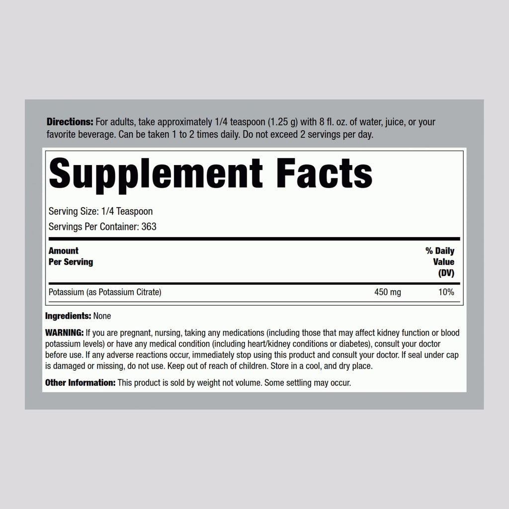 vegan potassium supplement for vitality