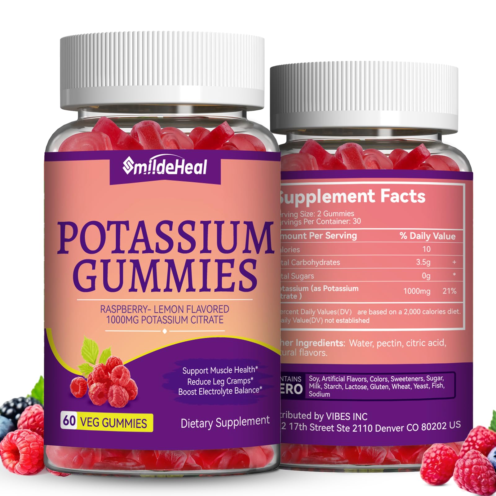 vegan potassium supplement gummies
