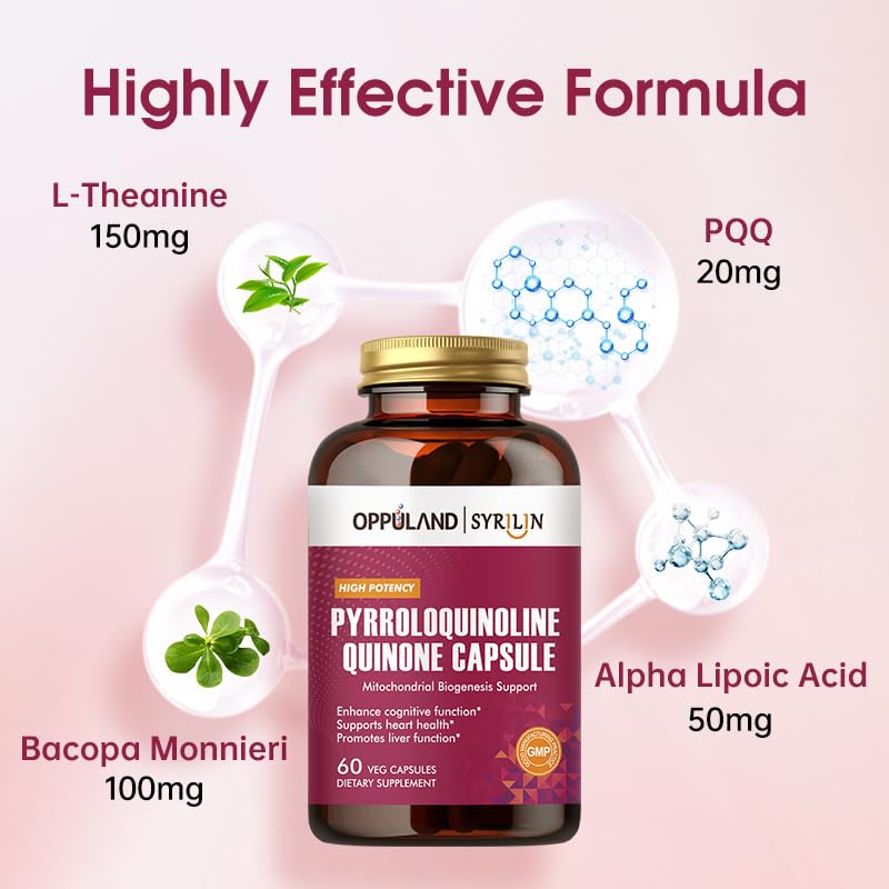 Vegan PQQ supplement for energy