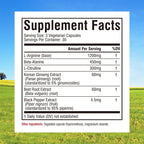 vegan pre-workout supplement for energy