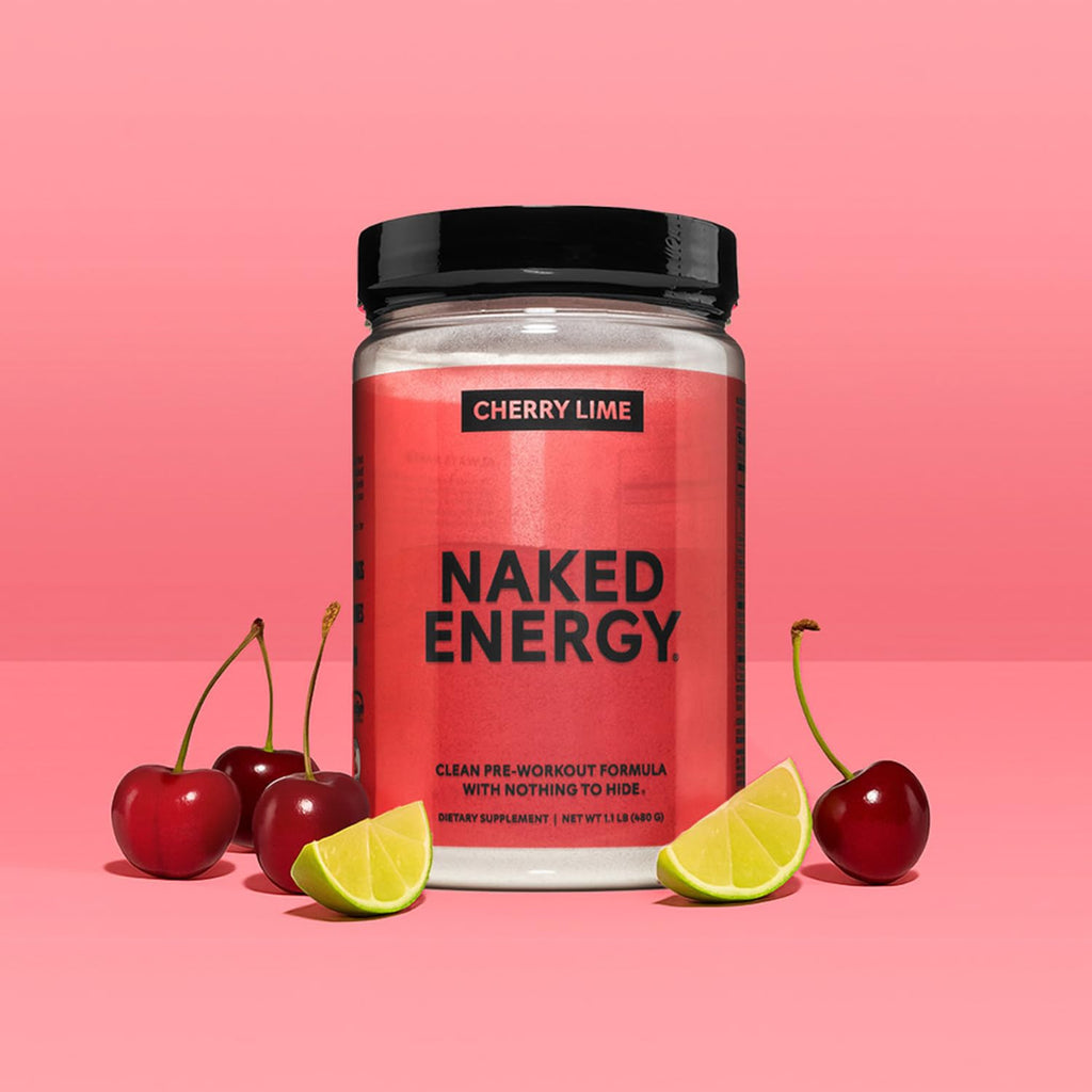 vegan pre-workout supplement with Cherry Lime