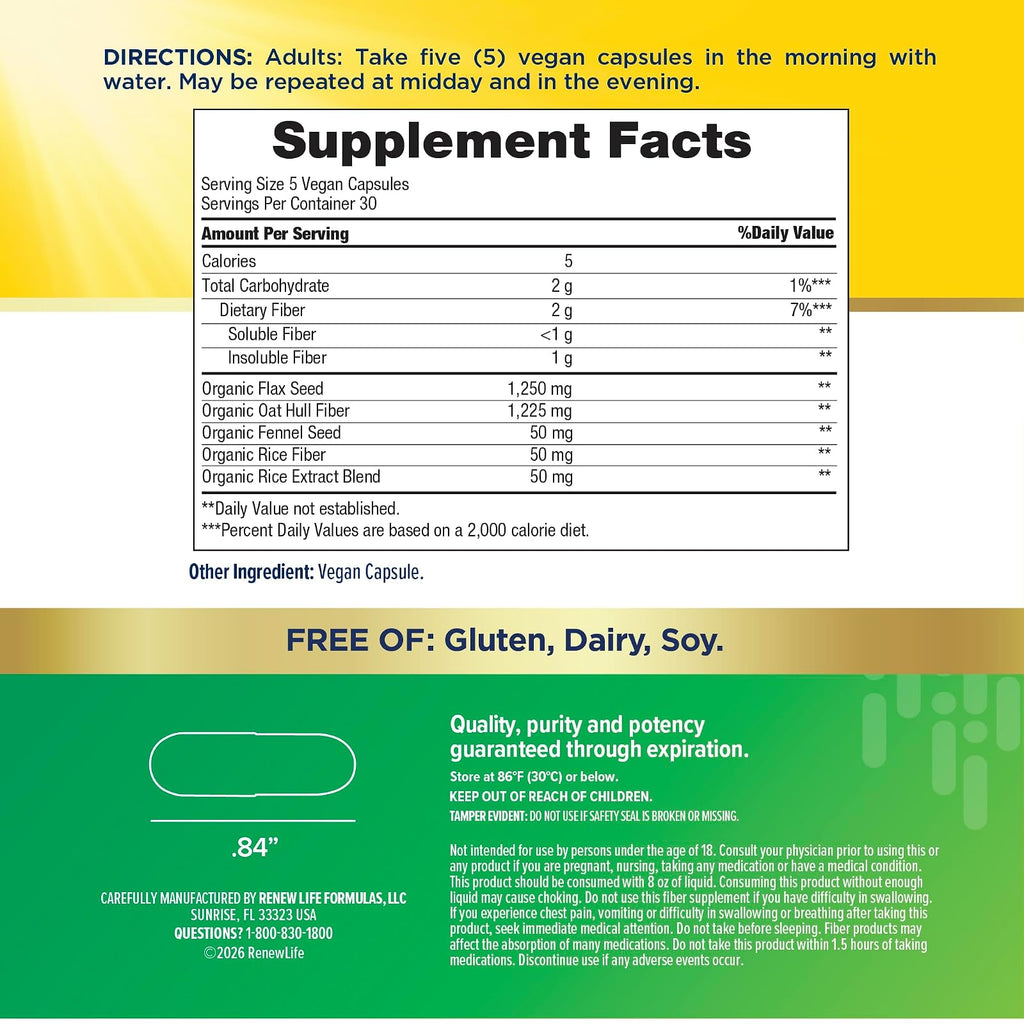 vegan prebiotic fiber supplement
