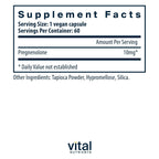 Vegan pregnenolone capsules for men