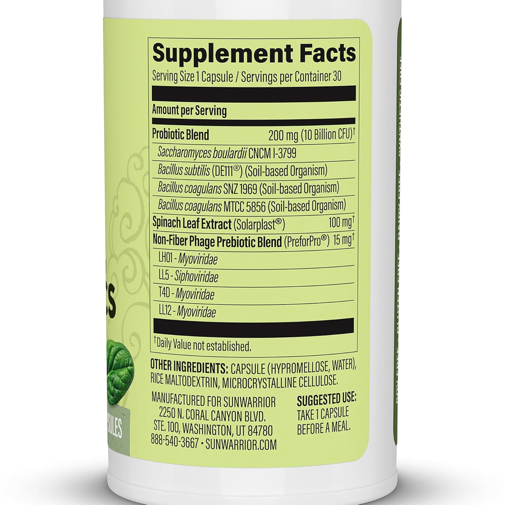 vegan probiotics capsules for women