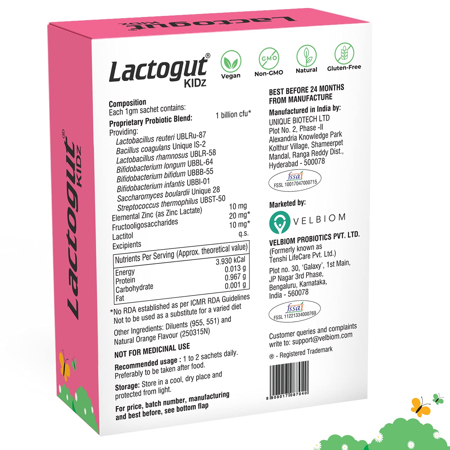 vegan probiotics for gut health