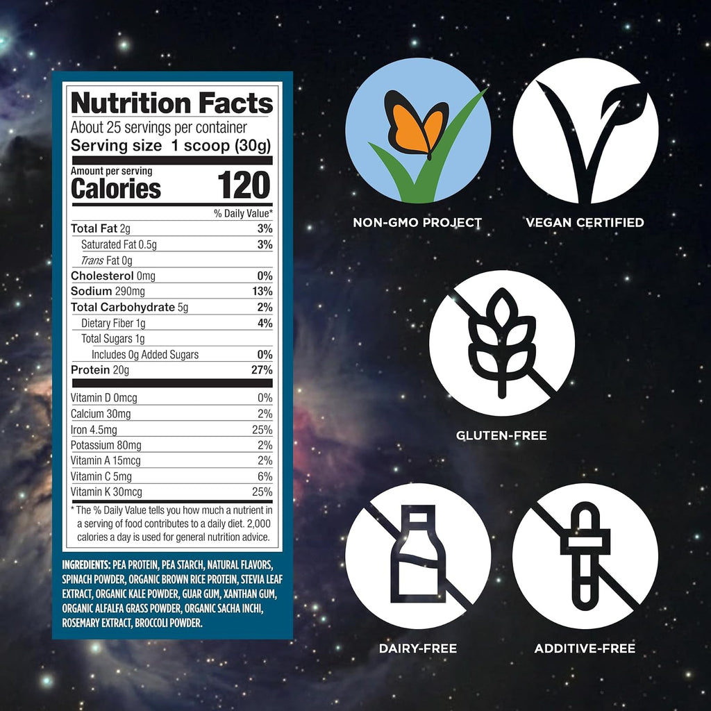 vegan protein blend with supergreens