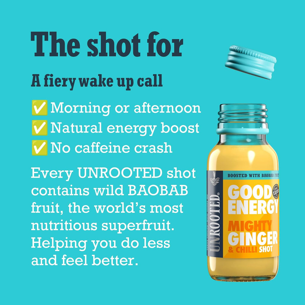 Vegan protein energy shot blend