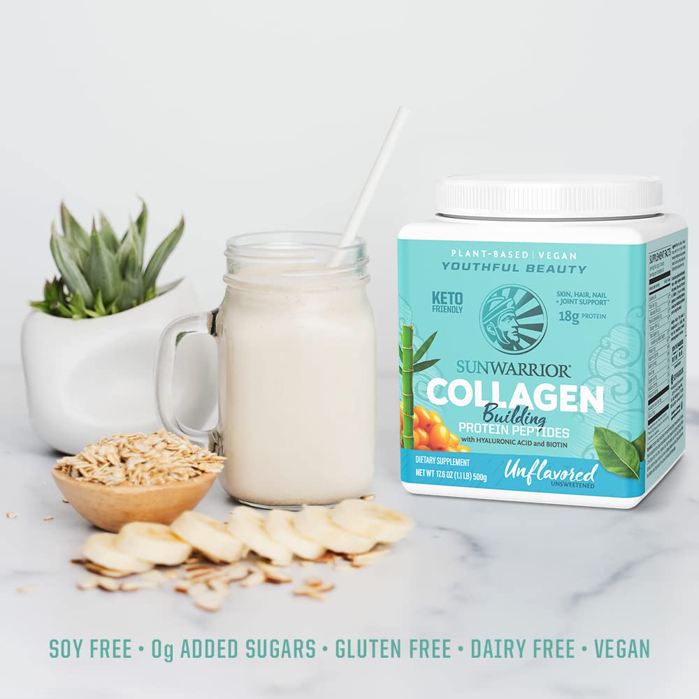 Vegan protein for hair growth