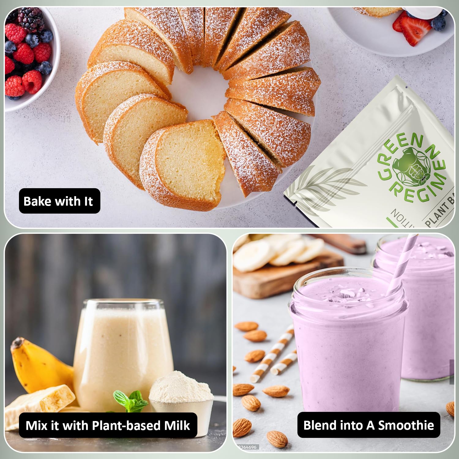 vegan protein powder for baking