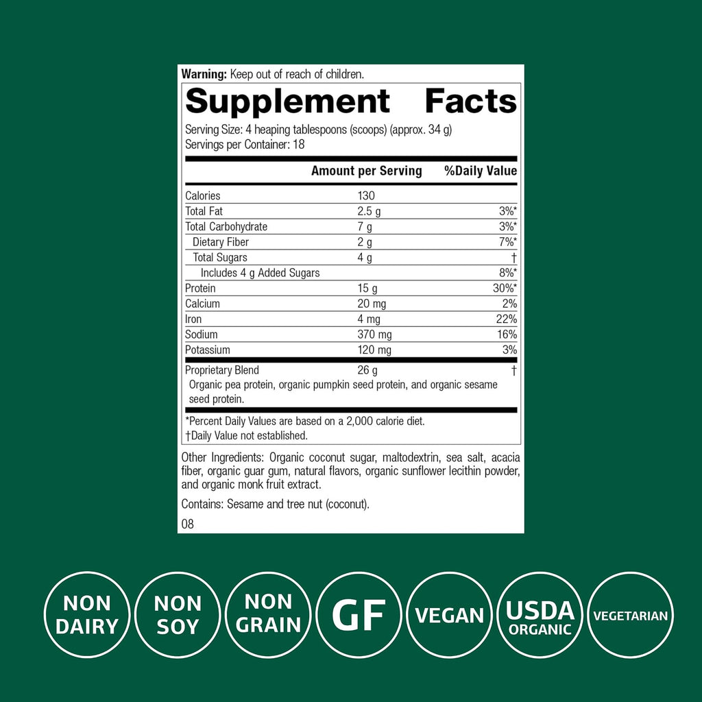 vegan protein powder for baking