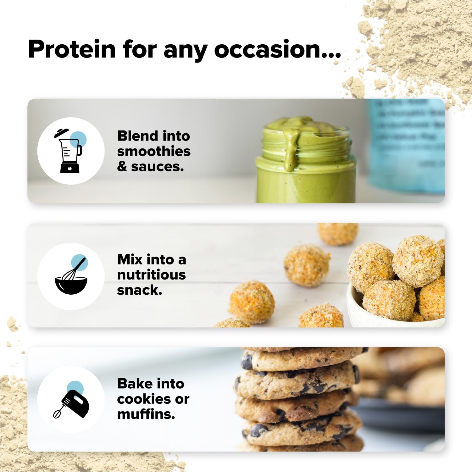 vegan protein powder for protein bars